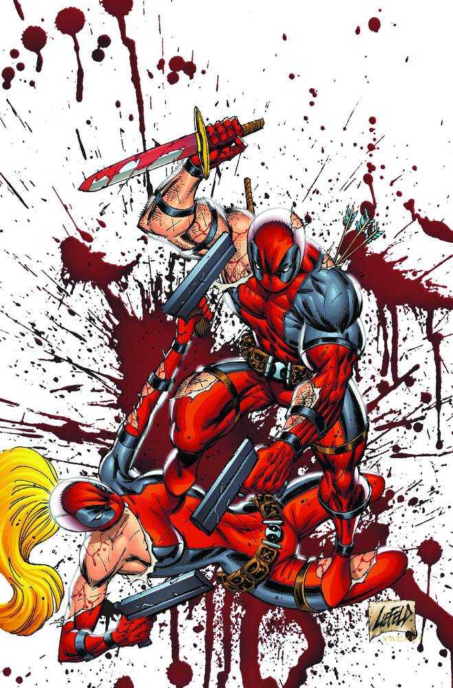 Lady Deadpool And Spiderman